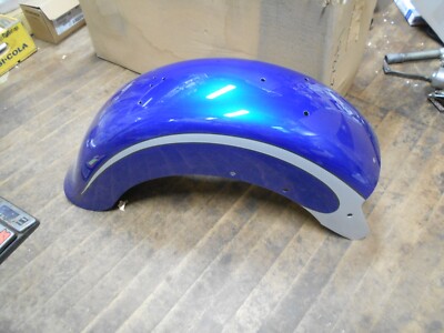 99-01 VICTORY V92C REAR BACK WHEEL FENDER OEM NEW 1013278B1 NOS BLUE ...
