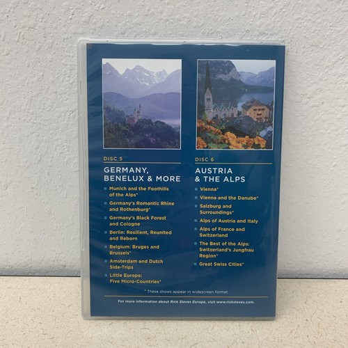 DVD Rick Steves' Europe - Germany Benelux Austria The Alps + Special 2 ...