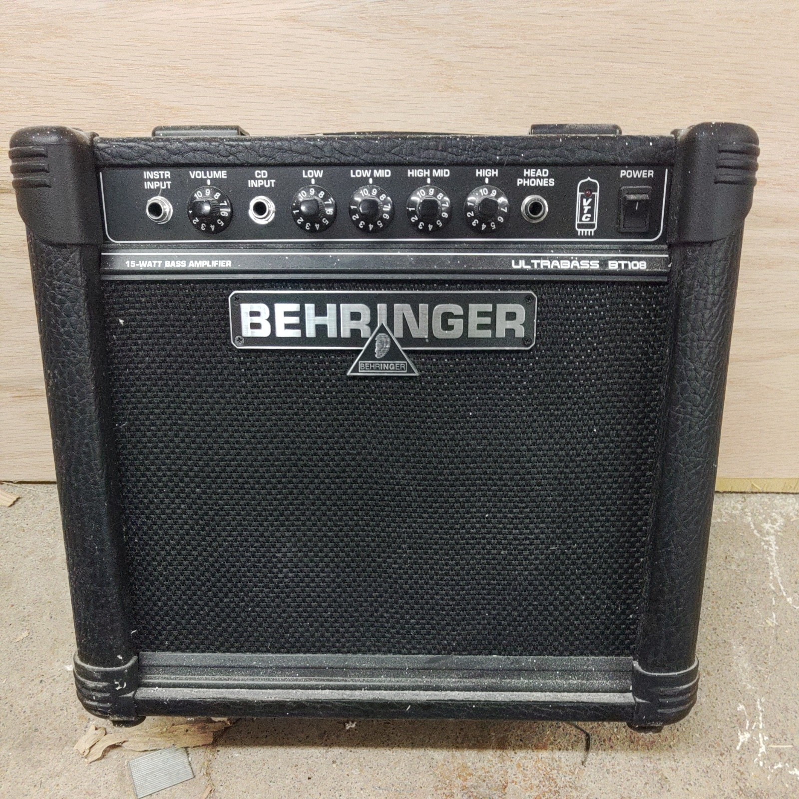 Behringer Amplifier Bt108 Bass Amp Ultra Combo Used | eBay