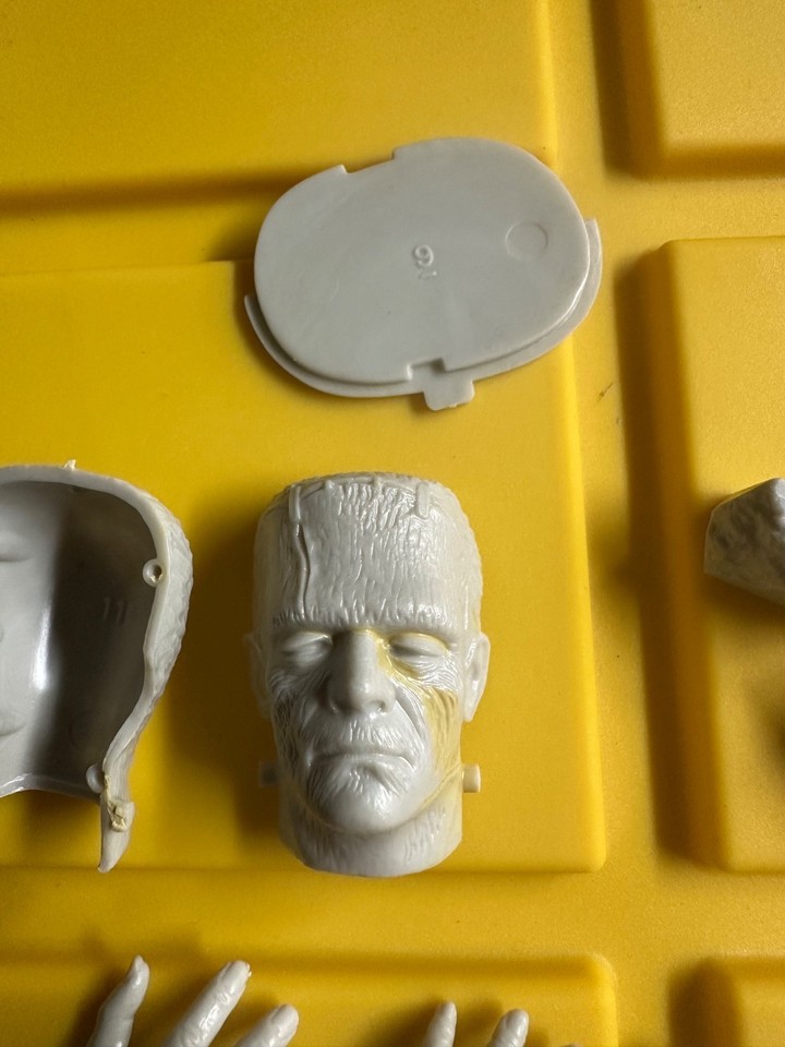 RARE COMPLETE - 1961 Aurora - FRANKENSTEIN - Plastic Model Kit #423-98 ...