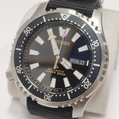 CITIZEN Promaster NY0090-86E Limited Diver Automatic 200m Black Bezel ...