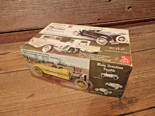 Vintage AMT 29 Ford Model A Roadster & Truck 1/25 Scale Model Car - NEW ...