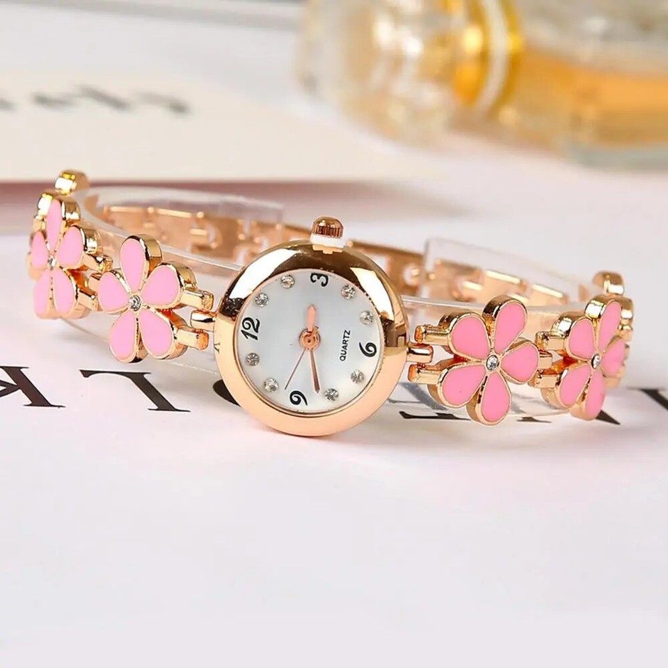 Ladies Girls Wrist Watches Quartz Analogue Women Valentine's Day Gift ...