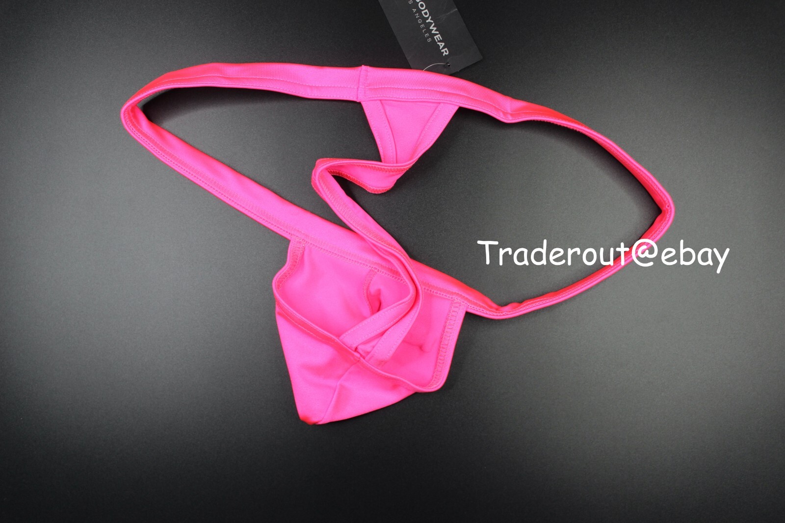 N2N Bodywear Men neon pink swim G-string thong swimwear size L XL | eBay