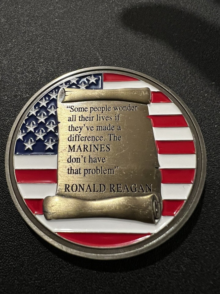 US Secret Service Marines Special Agent Ronald Reagan Challenge Coin | eBay