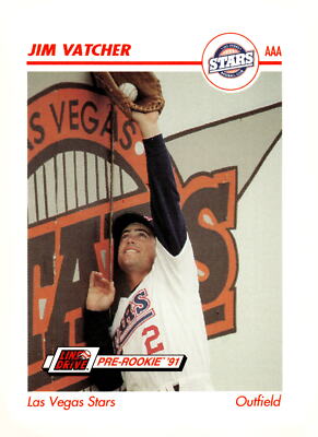 1991 Line Drive AAA #296 Jim Vatcher | eBay
