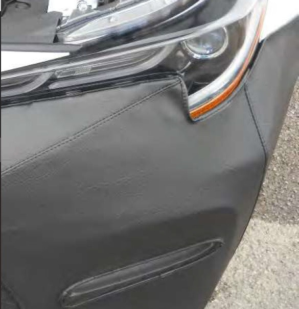 LeBra Front End Protector LeBra Custom Front End Cover For Toyota ...