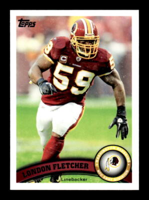2011 Topps London Fletcher #343 | eBay