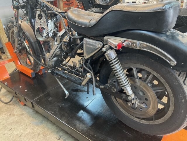 1986 HARLEY DAVIDSON XLH 1200 SPORTSTER ROLLING CHASSIS | eBay