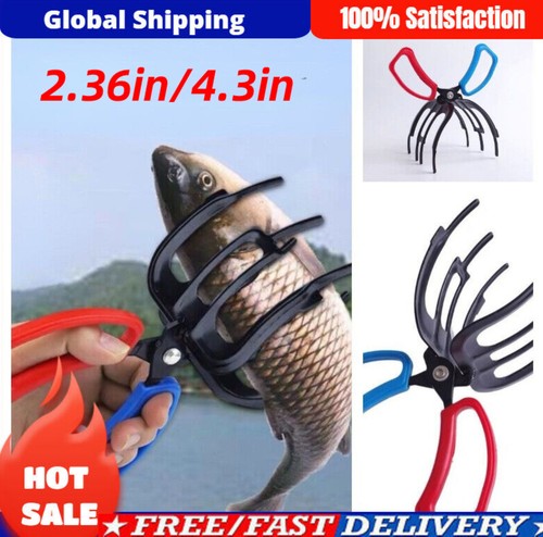 Alloy Fish Tackle Gripper Grabber Grab Gear Tool Fishing Grip Holder ...