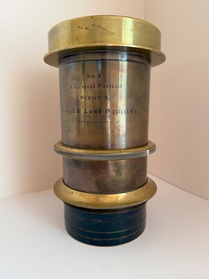 Bausch & Lomb Universal Portrait Petzval 16 inch f4 (Dallmeyer 3A copy ...