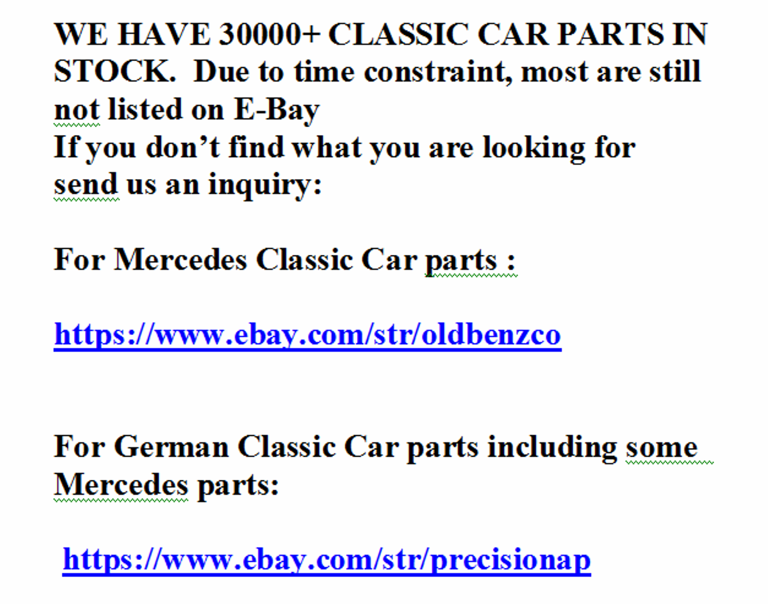 Mercedes 190E 2.6, 260E W124,W201 M103 egnine standard piston ...