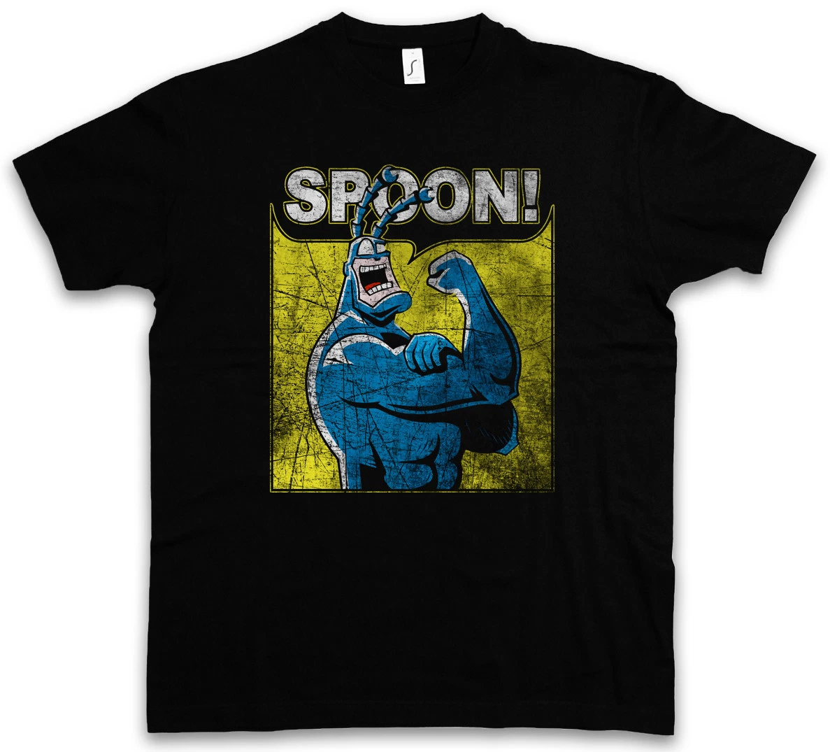Tick Cartoon Spoon