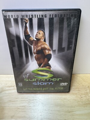WWF World Wrestling Federation - Summerslam 2001 The Rock Returns (DVD ...