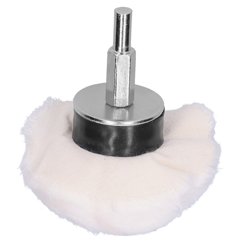 Cotton 50mm White Cloth Buffer Mushroom Shape with Handle for Custom ...