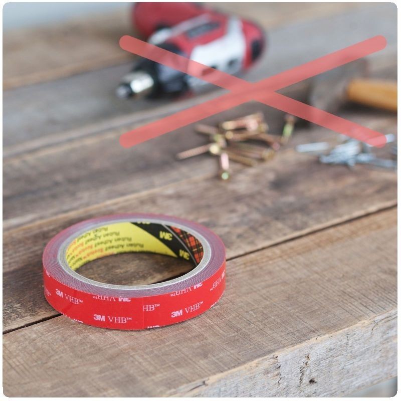VHB Foam Double Sided Tape 6mm x - High Temp Adhesive | eBay UK