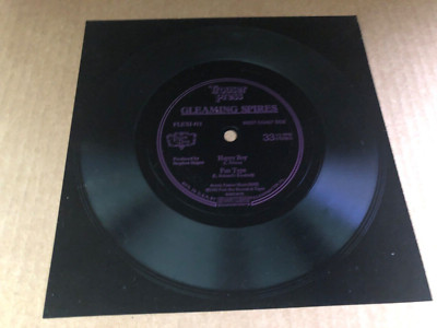 Trouser Press FOOLS FACE / GLEAMING SPIRES Flexi Disc 33 1/3 EVA-TONE ...