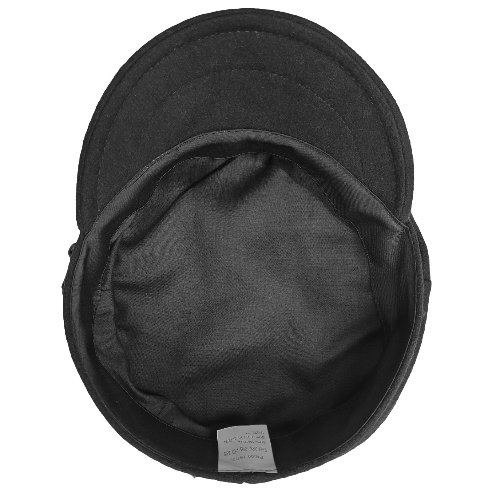Peaked Cap Wool Mixed Fishing Navy Sailor Uniform Dress Hat Yachtsman ...