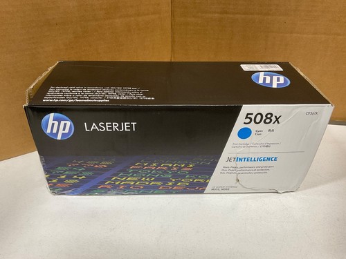 HP 508X High Yield Cyan LaserJet Toner Cartridge BRAND NEW SEALED ...