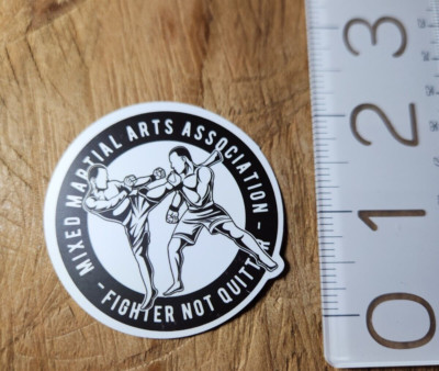 MMA Sticker UFC Sticker Boxing UFC Decal MMA Decal Fighting Martial ...