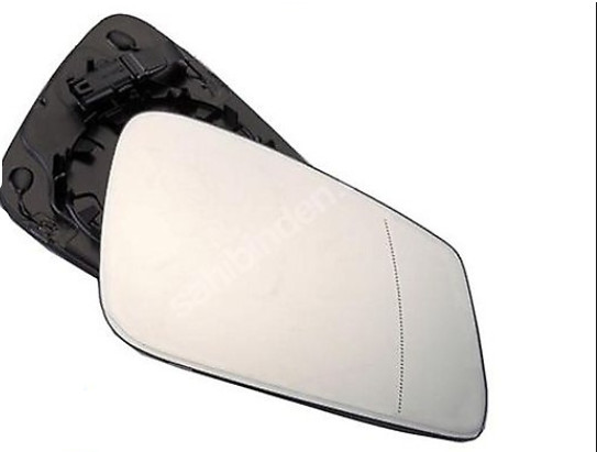NEW BMW 5 F10 FRONT LEFT DOOR MIRROR GLASS 51167251585 OEM | eBay