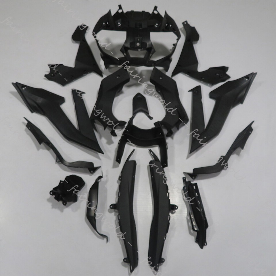 Gloss Nardo Gray Fairing Kit For YAMAHA YZF R3 2023 2024 R25 Injection ...