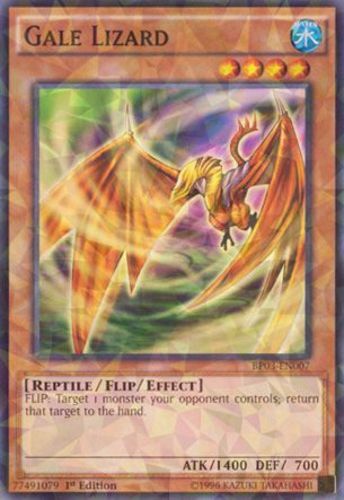 Gale Lizard - BP03-EN007 - Shatterfoil - 1st Edition x3 - Near Mint | eBay