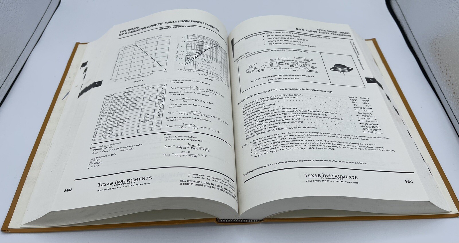 Texas Instruments The Power Semiconductor Data Book for Design ...