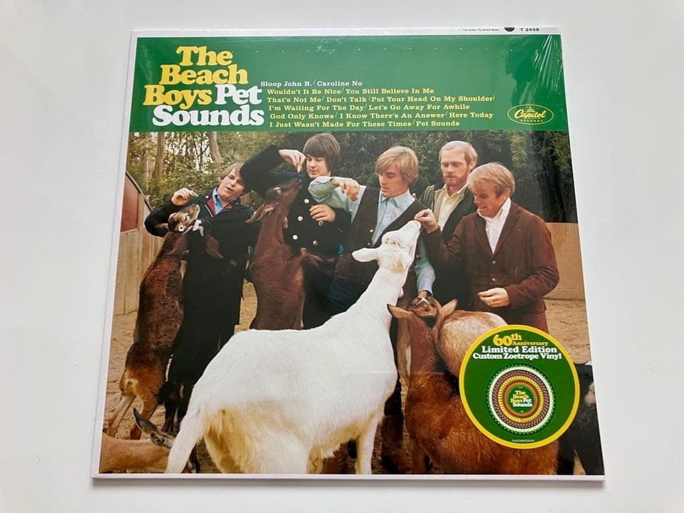 The Beach Boys Pet Sounds 60th Anniversary Limited Vinyl LP Cap Records ...