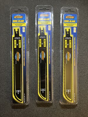 Spyder Bore-Blade 8” 2 Blades In One -Plunge Cut 3 Pc. NEW | eBay