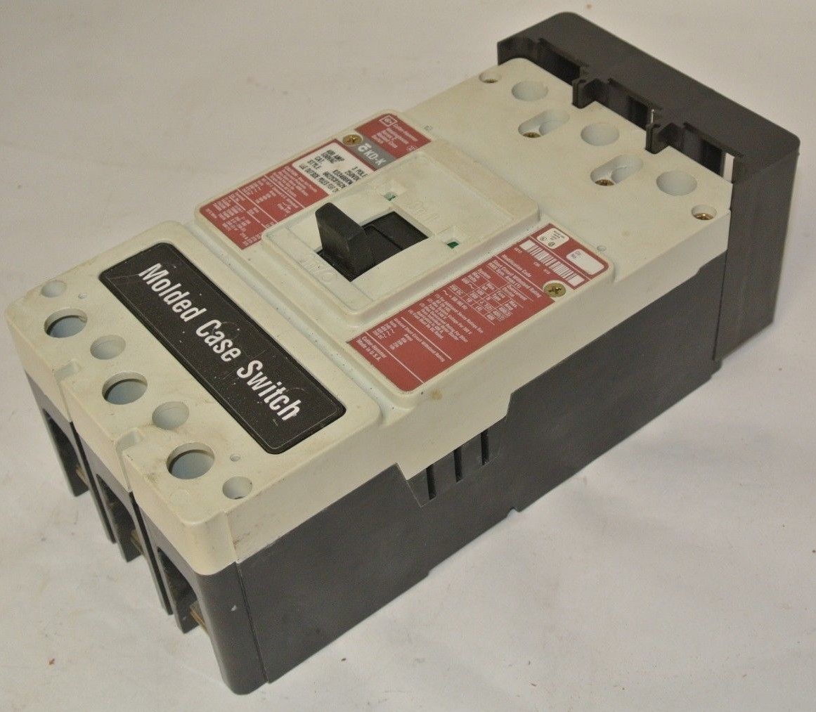CUTLER-HAMMER / WESTINGHOUSE KD3400KW MOLDED CASE SWITCH - 600VAC 400A ...