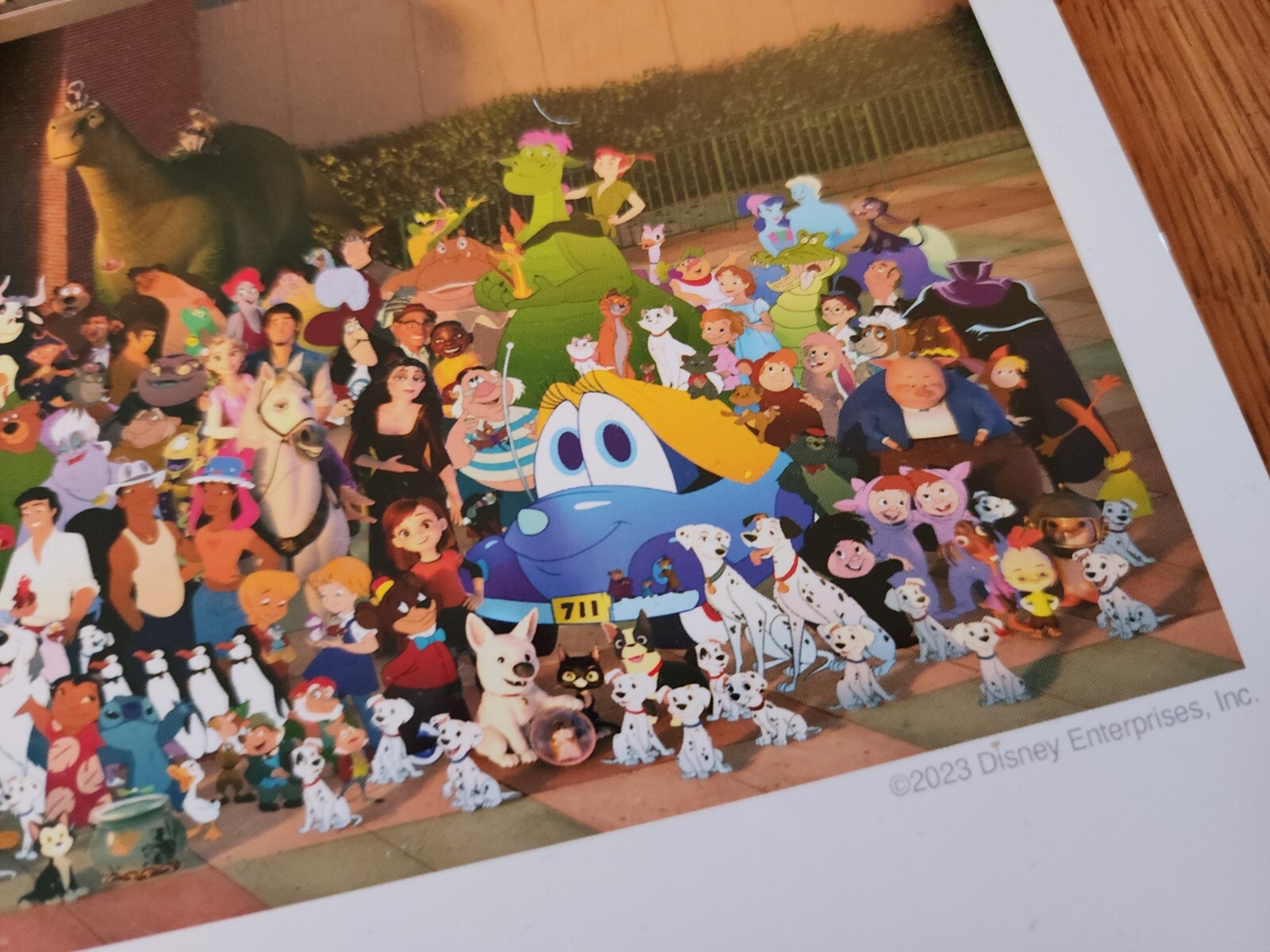 NEW Disney 100 "Once Upon A Studio" Lithograph Print Animation Photo ...