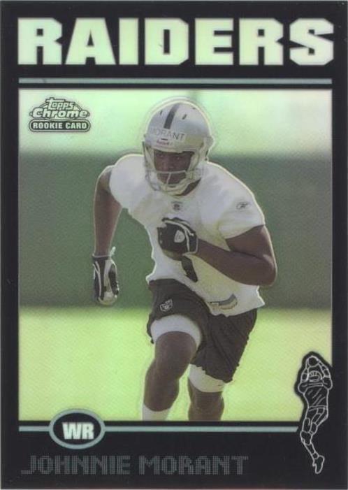 2004 Topps Chrome - Johnnie Morant #168 Black Refractor /100 (RC) for ...