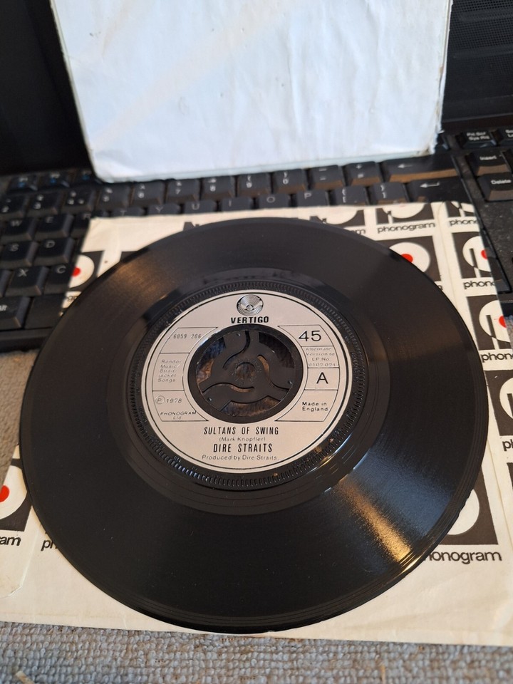 DIRE STRAITS SULTANS OF SWING UK VERTIGO EX VINYL 45 SINGLE RECORD | eBay UK