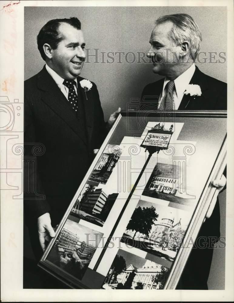 1975 Press Photo Robert Coan & Robert Larsson in Schenectady, New York ...