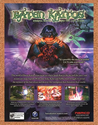 2004 Baten Kaitos GameCube Original Advertisement / Retro Promo v1 | eBay