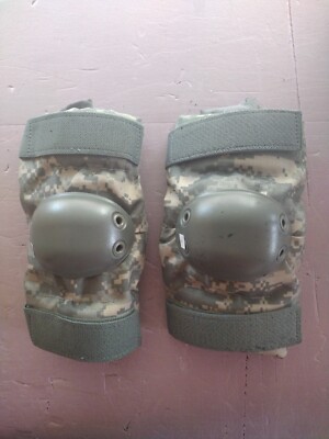 US Military PE Tactical Elbow Pads Pair, USGI, Digital Camo, Small | eBay