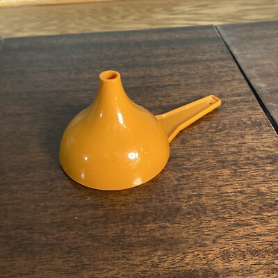 Vintage Tupperware Funnel 1227-4 Harvest Orange 3.75'' | eBay