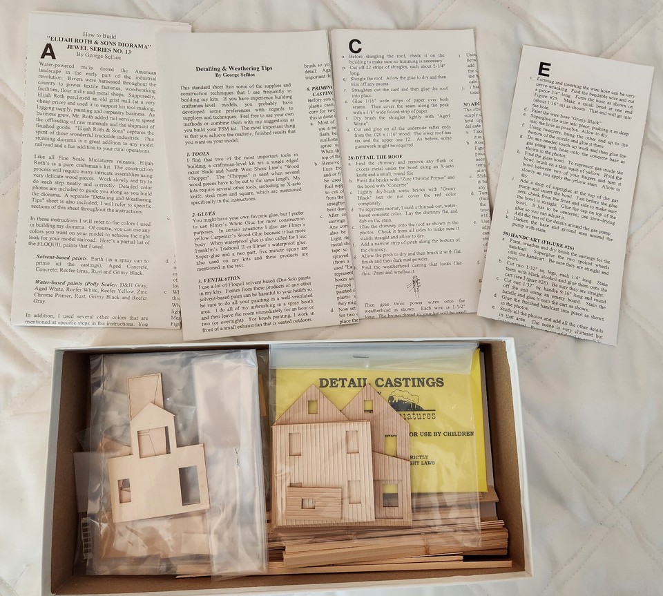 Fine Scale Miniatures - Elijah Roth & Sons Jewel Series # 13 ...