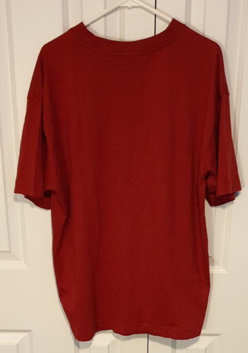 KANSAS CITY CHIEFS NFL Team Apparel Embroidered Box Fit T-Shirt Size M ...