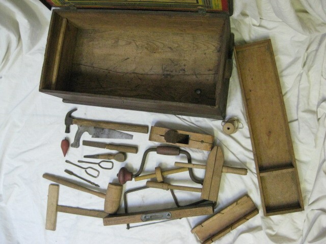ANTIQUE MODEL TOOL CHESTS FOR BOYS MASON & PARKER M'F'G. CO. #448 W ...
