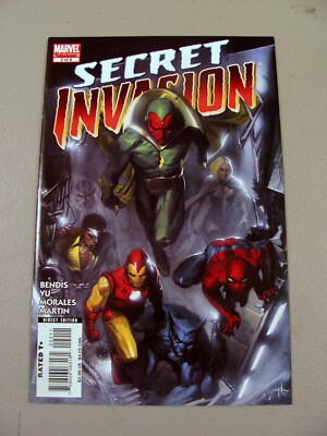 Secret Invasion #2 (2008) VF Marvel Comics The Invasion is Here BIN ...