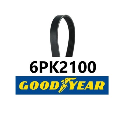 Courroie Poly-V Ford - Chrysler - Mercedes Benz Goodyear 6PK2100 Pour ...