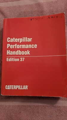 Manuals & Books - Caterpillar Performance Handbook Edition