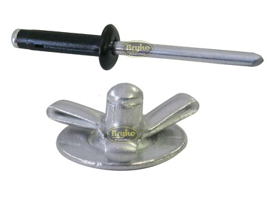 Exploding Small Head Black Rivets Pop Rivet 250ct 3/16" Fasteners Tri ...