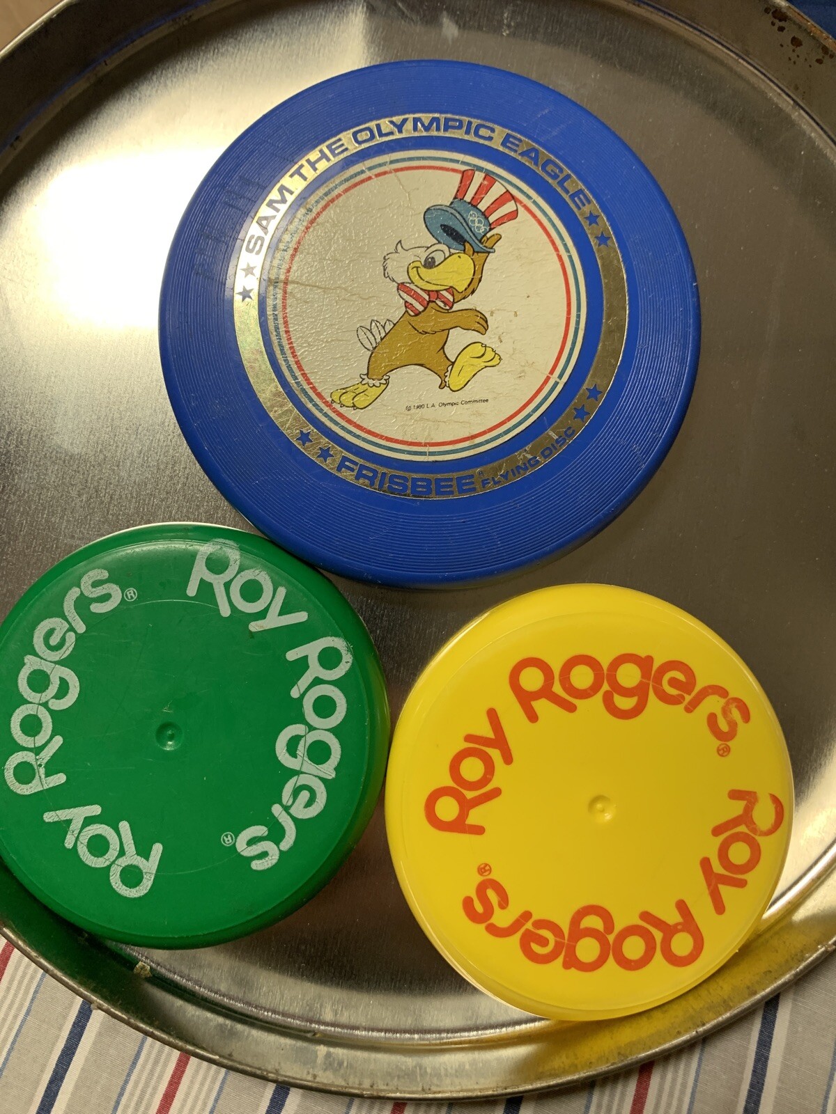 VTG Mini Frisbee Collection, Wham-O, ROY ROGERS discs Sports ...