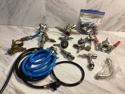 Lot of Beer Tap Faucet Keg Stainless Regulators - Tap-Right Perlick | eBay