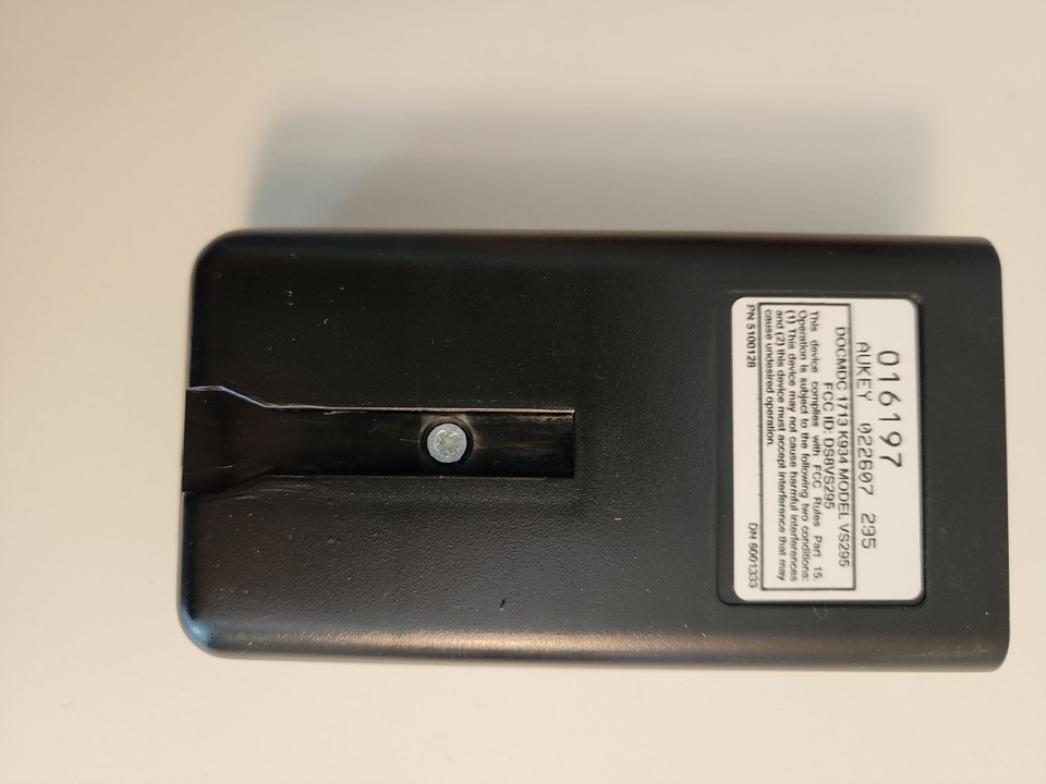 Garage Gate Door clicker Remote control AutoKey 1-Button model VS295 ...