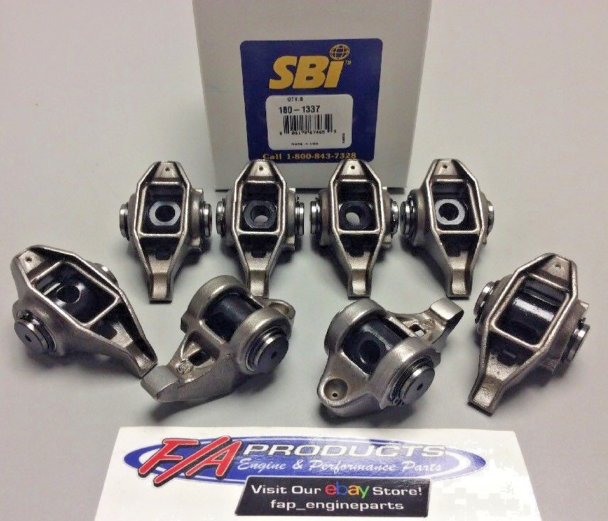 GM LS V8 4.8 5.3 6.0 6.2 1997 thru 2017 Engine Rocker Arm Set Of 8 SBI ...