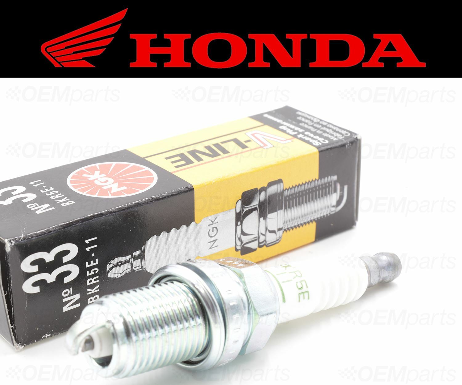 1x NGK BKR5E-11 Spark Plugs Honda (See Fitment Chart) #98079-5514E | eBay